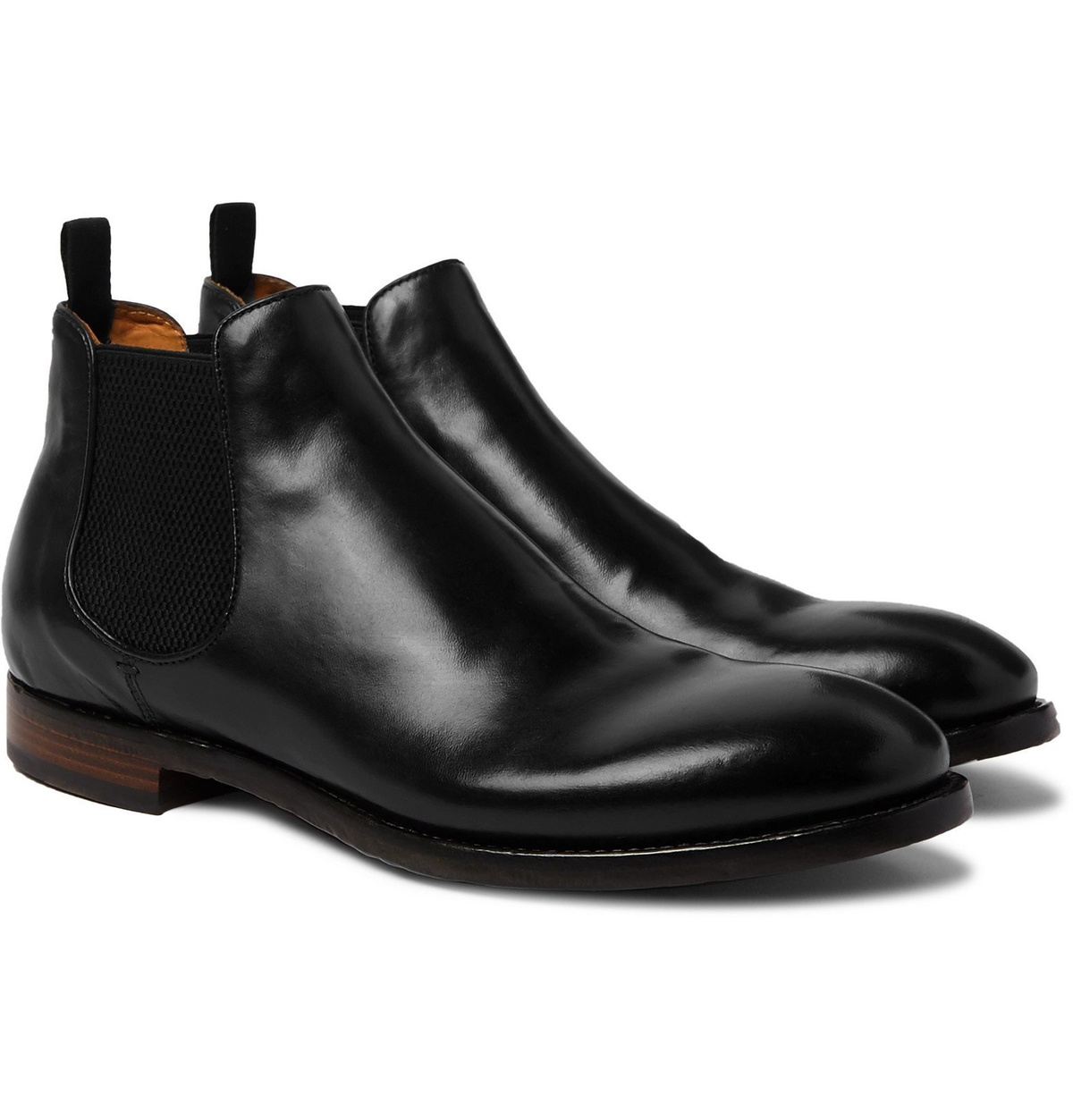 Officine Creative - Emory Leather Chelsea Boots - Black Officine Creative
