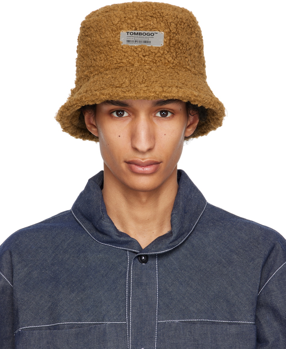 TOMBOGO™ Brown Sherpa Bucket Hat
