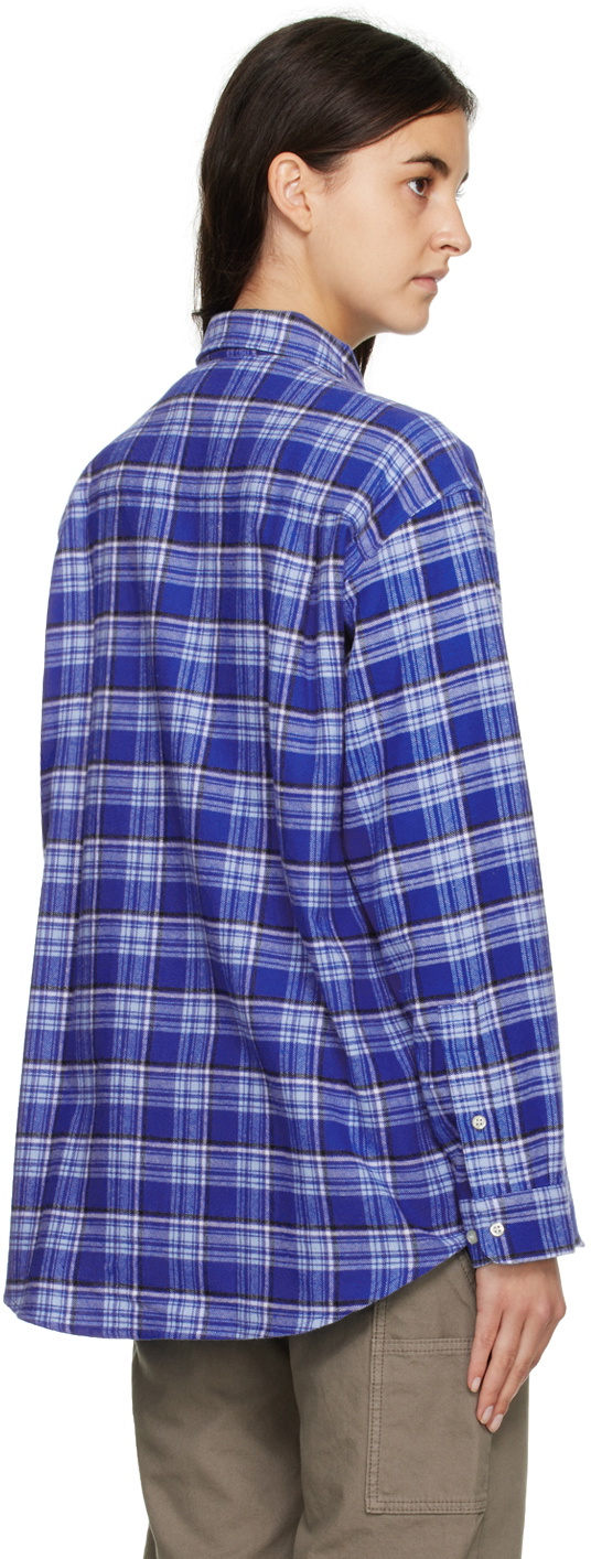 Stockholm (Surfboard) Club Blue Boxy Fit Shirt Stockholm Surfboard Club