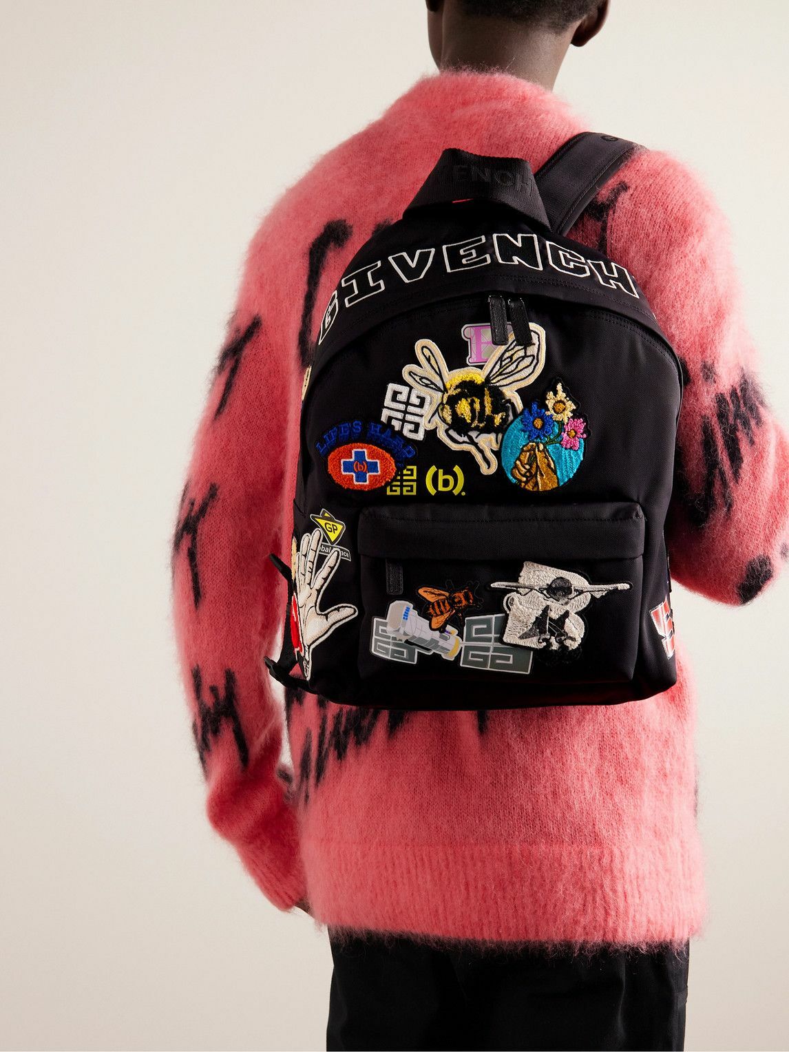 Givenchy - BSTROY Essential U Appliquéd Nylon Backpack Givenchy