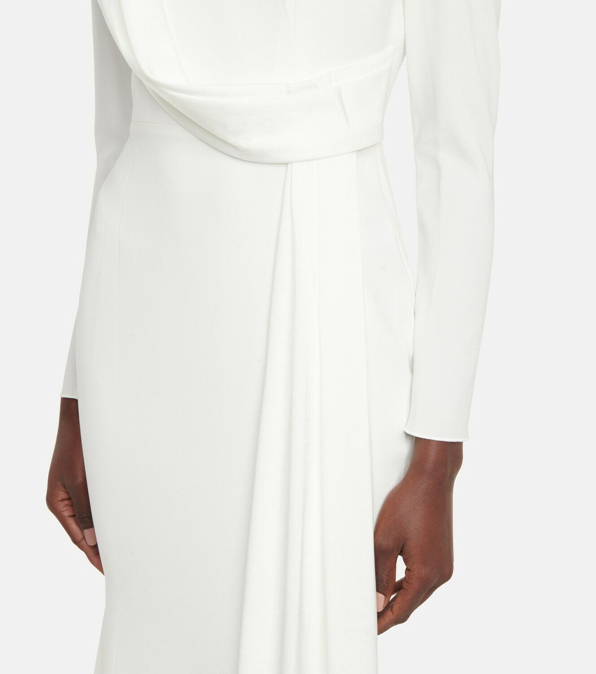 Alex Perry Bridal Maxwell satin-crêpe bridal gown Alex Perry