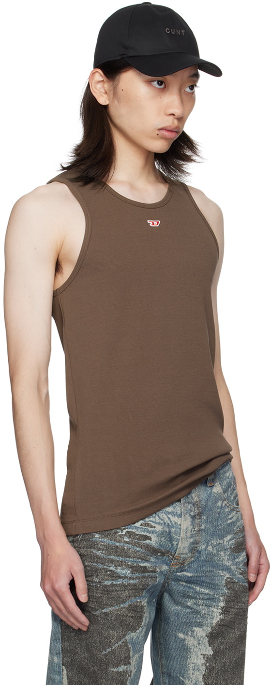 Diesel Brown T-Lifty-D Tank Top Diesel