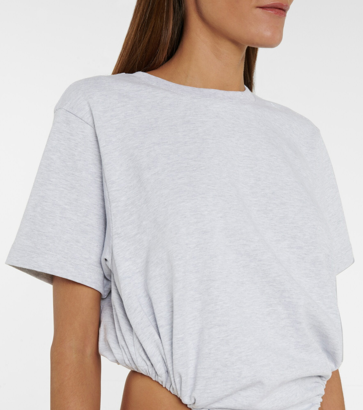 Y/Project - Drawstring cotton T-shirt Y/Project