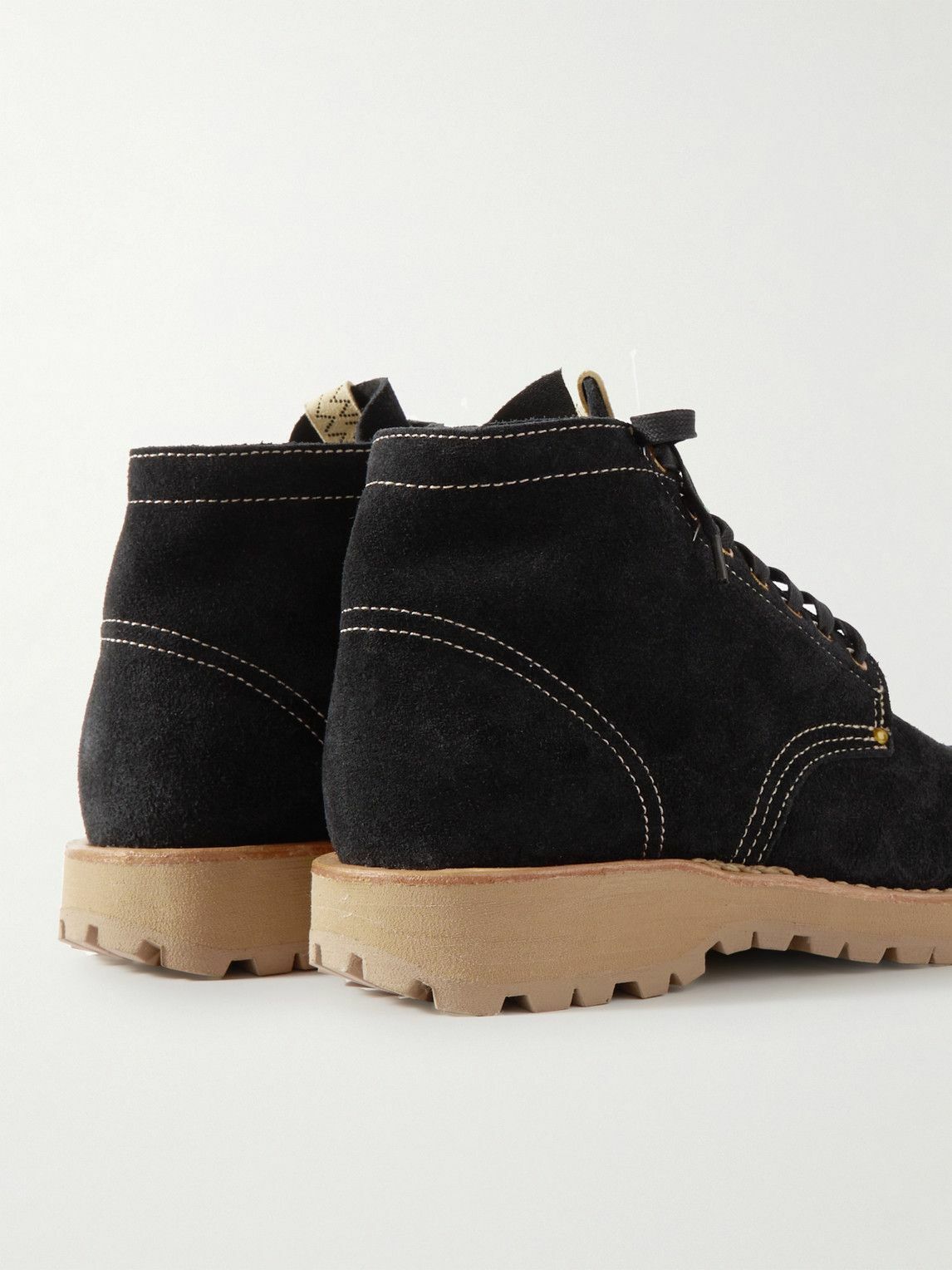 Visvim - Brigadier Folk Suede Boots - Black Visvim