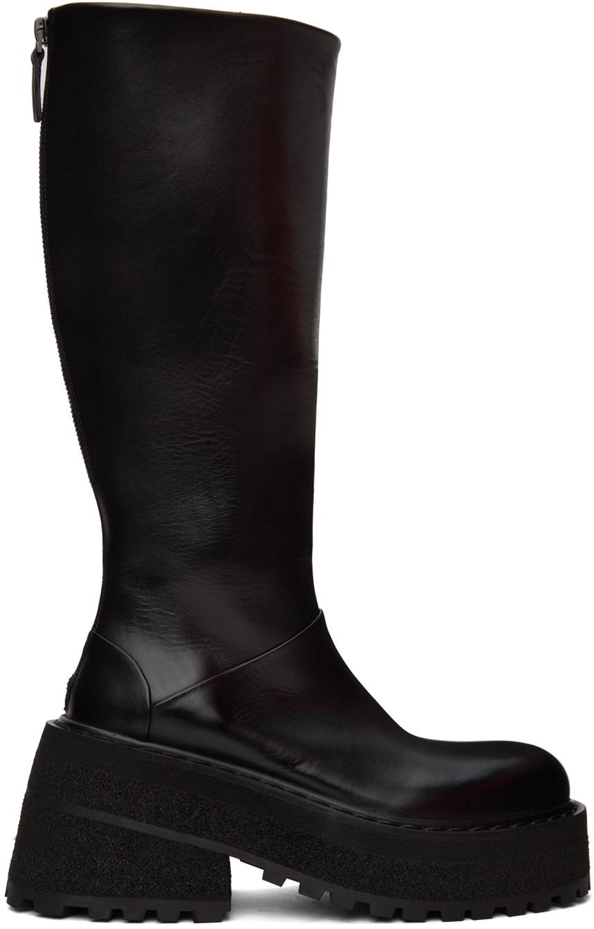 Marsèll Black Carretta Boots Marsèll
