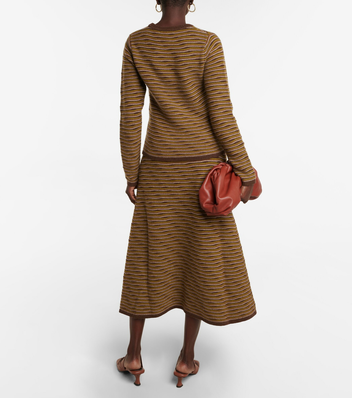 CO - Striped cashmere sweater Coach