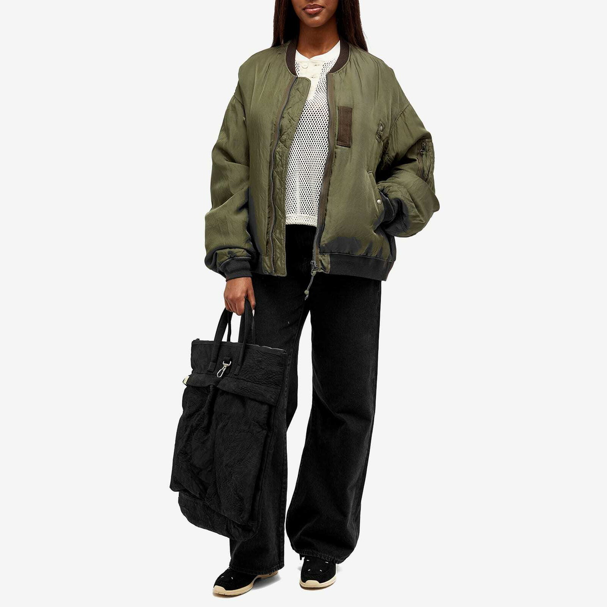 Visvim Women's Mavcat Bag in Black Visvim