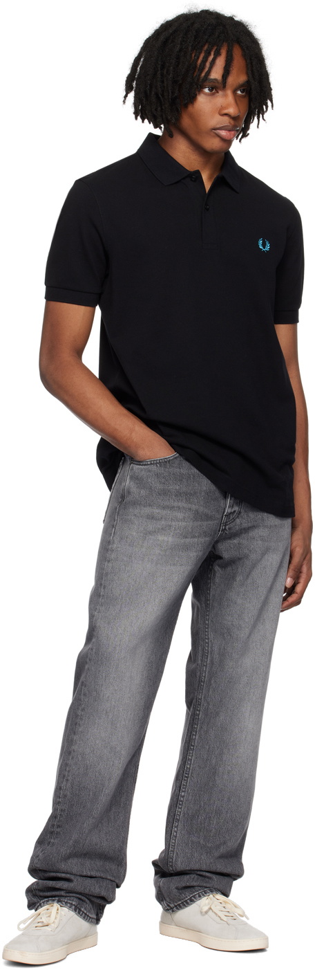 Fred Perry Black 'The Fred Perry' Polo Fred Perry