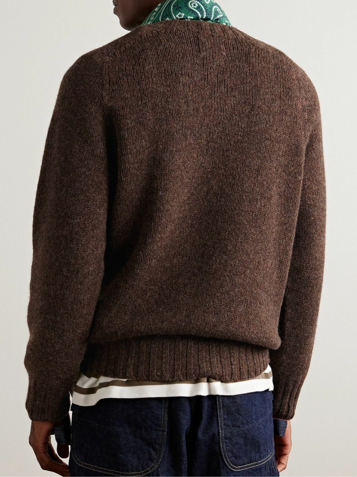 Howlin' - Wool Sweater - Brown Howlin' by Morrison