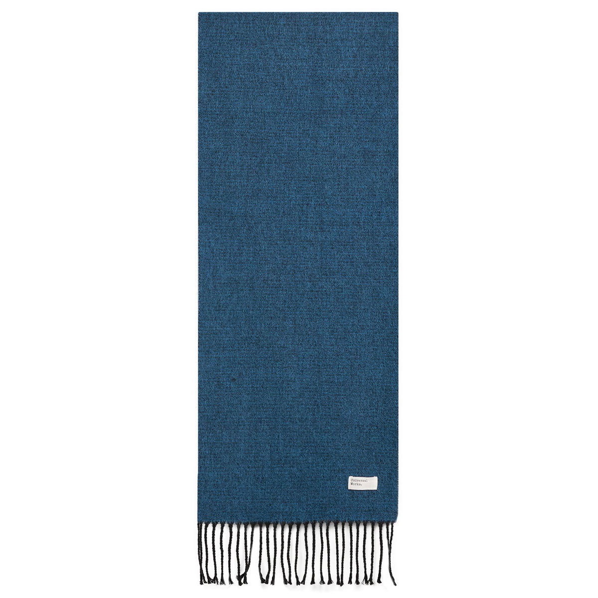Universal Works Men's Double Sided Scarf in Light Blue/Brown Universal ...