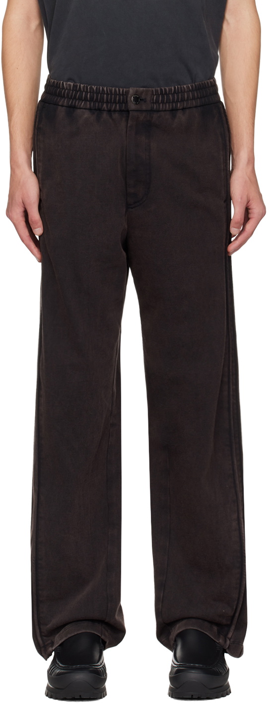 Solid Homme Black Faded Lounge Pants Solid Homme