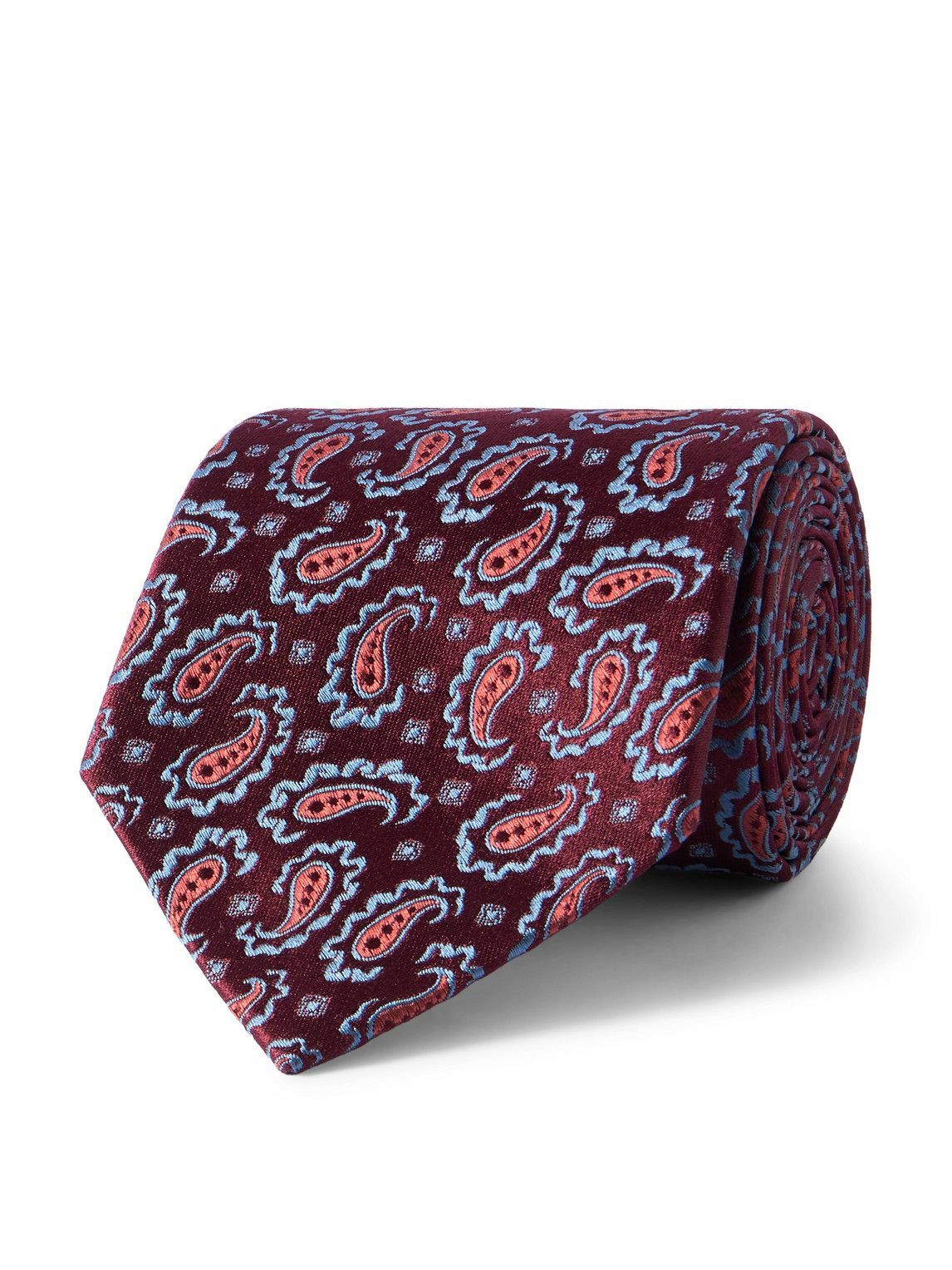 Charvet - 8.5cm Paisley-Jacquard Silk Tie Charvet