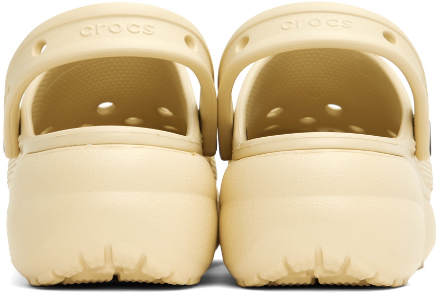 Crocs Off-White Classic Platform Clogs Crocs