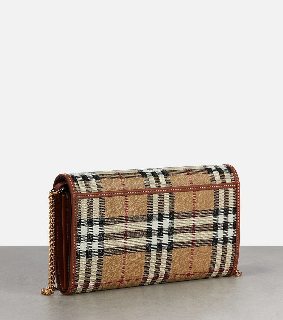 Burberry Burberry Check canvas shoulder bag Burberry