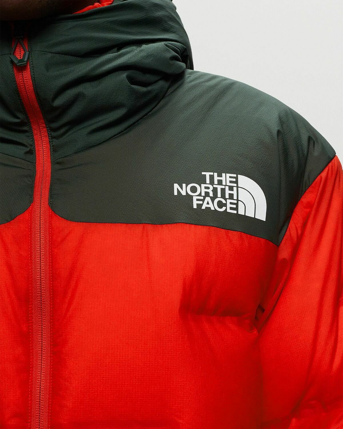 The North Face Tnf X Project U Cloud Down Nupste Green/Red Down ...