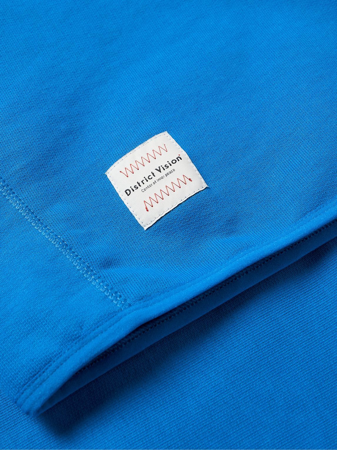 DISTRICT VISION - Hiei Logo-Embroidered Cotton-Jersey Sweatshirt - Blue ...