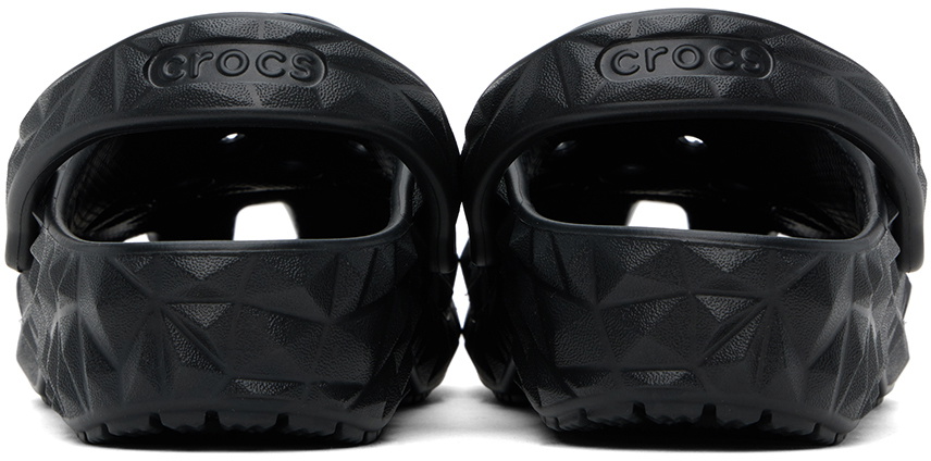 Crocs Black Classic Geometric Clogs Crocs