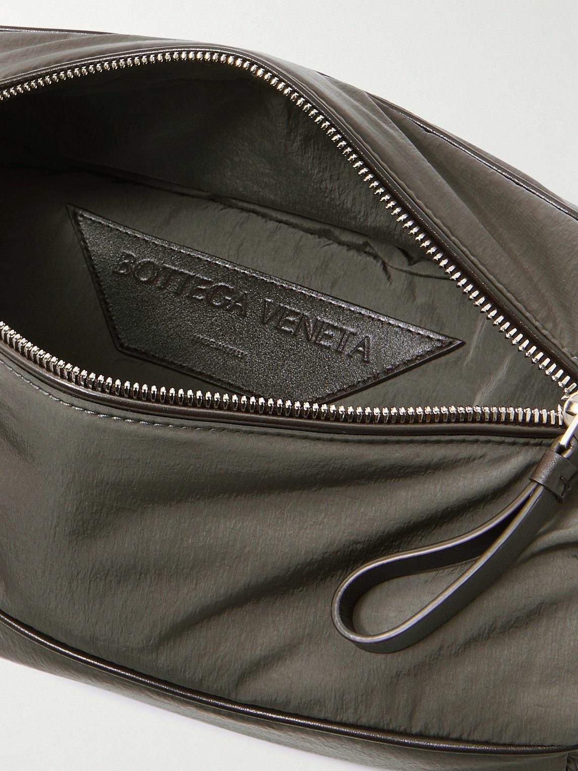 Bottega Veneta - Leather-Trimmed Shell Belt Bag Bottega Veneta