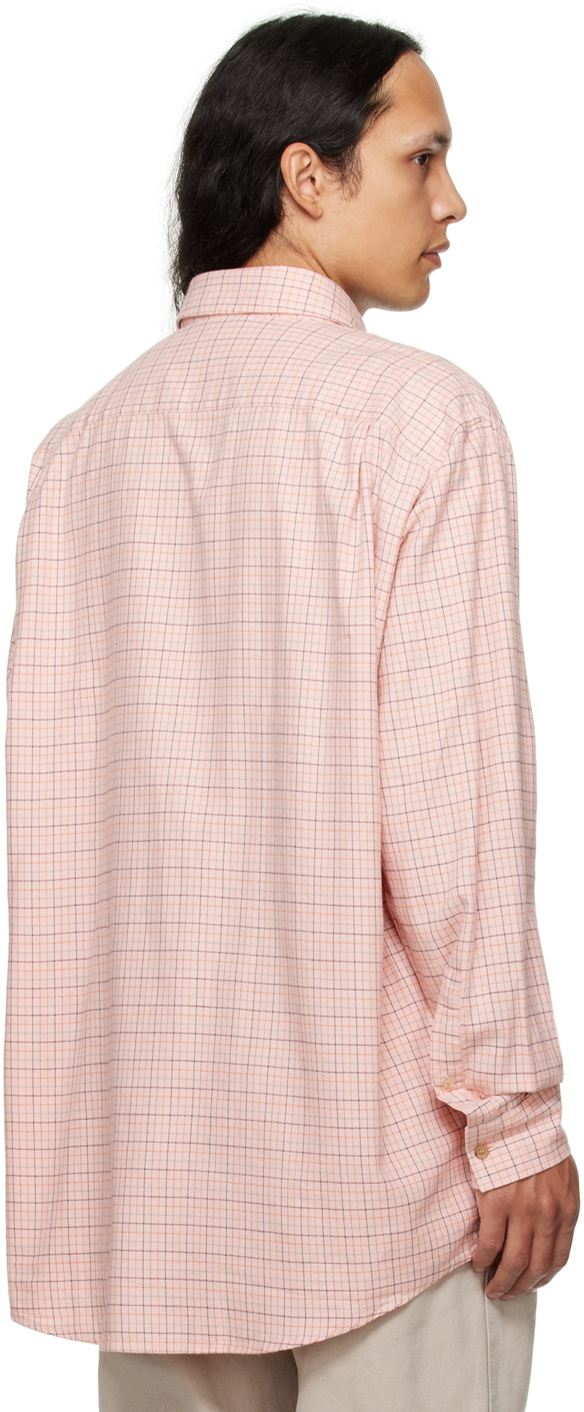 Acne Studios Pink Check Shirt Acne Studios