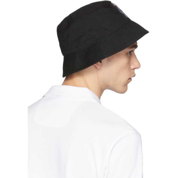 Hugo Black Hugo 93 Badge Bucket Hat Hugo Boss