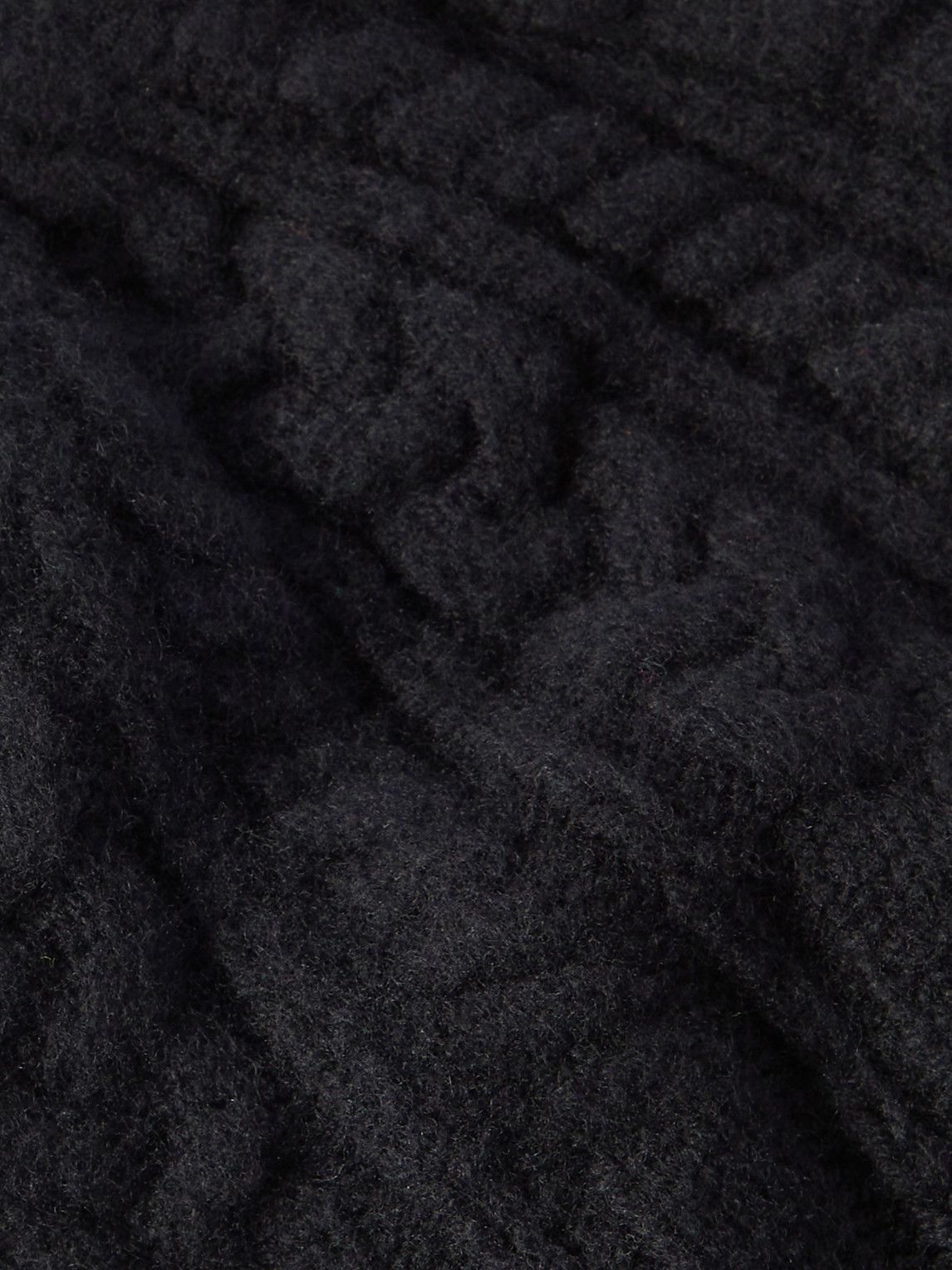 Howlin' - Festival Cable-Knit Lambswool Beanie Howlin' by Morrison