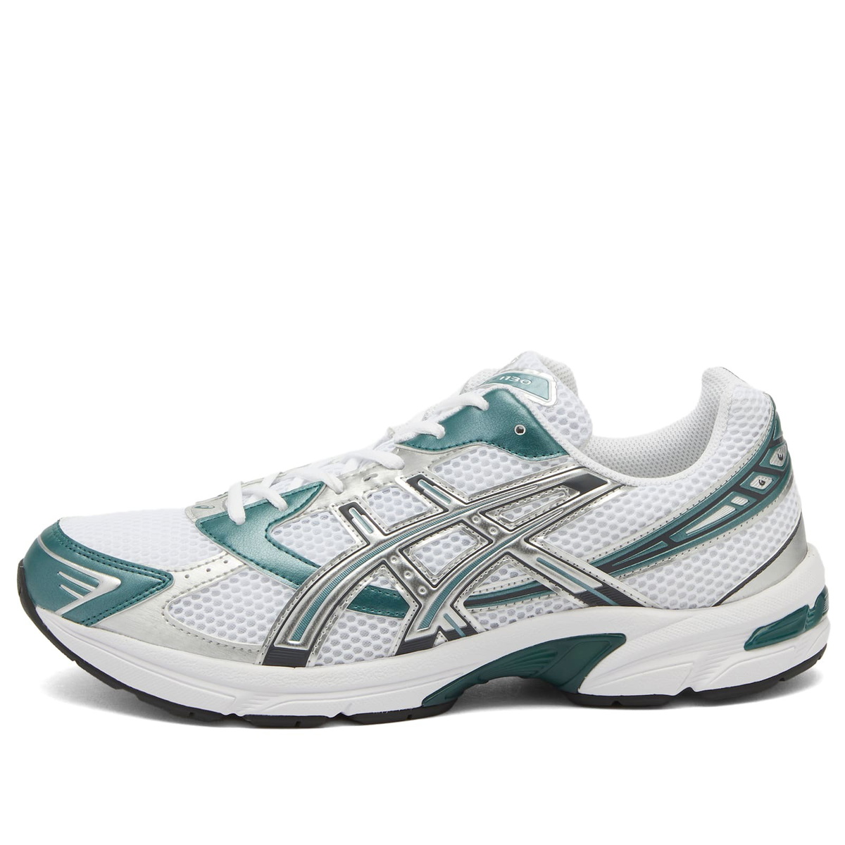 Asics GEL-1130 Sneakers in White/Dark Neptune ASICS