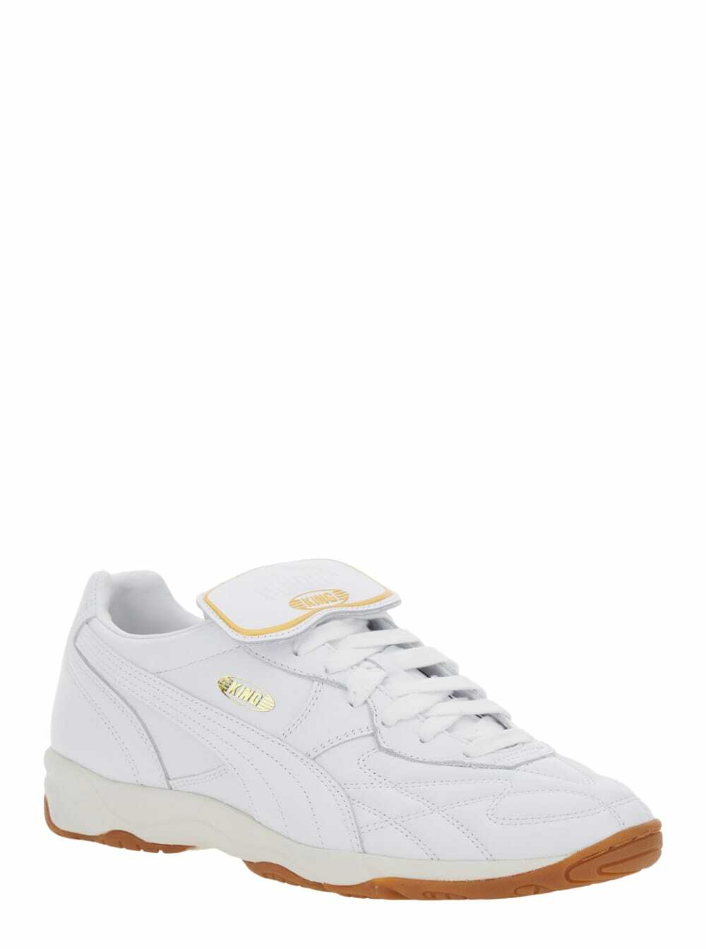 Puma king White Sneakers With Formstrip Logo Detail On The Side And ...