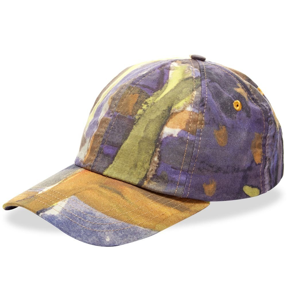 Folk Figure Print Cap Folk