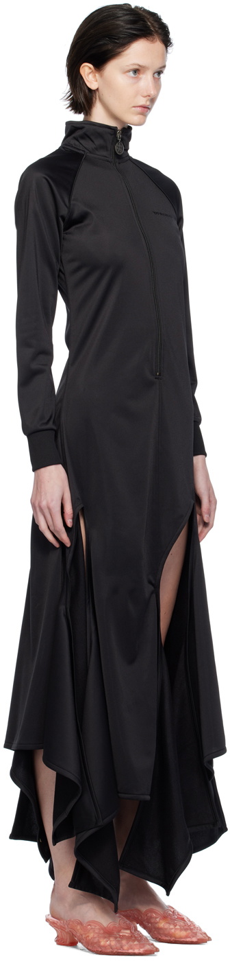 Y/Project Black Multi Cutout Track Dress Y/Project