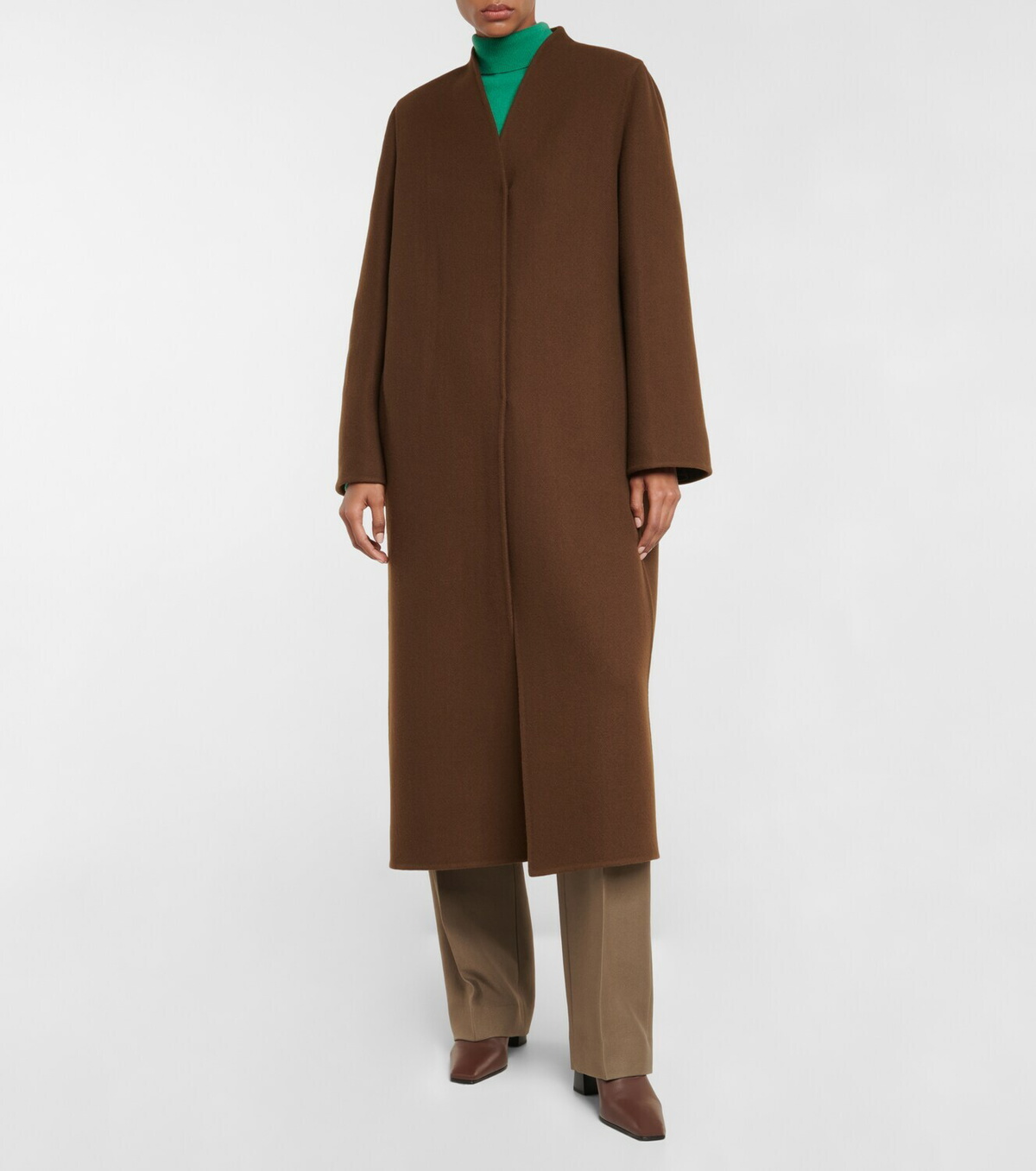 The Row Ceren wool-blend and cashmere coat The Row