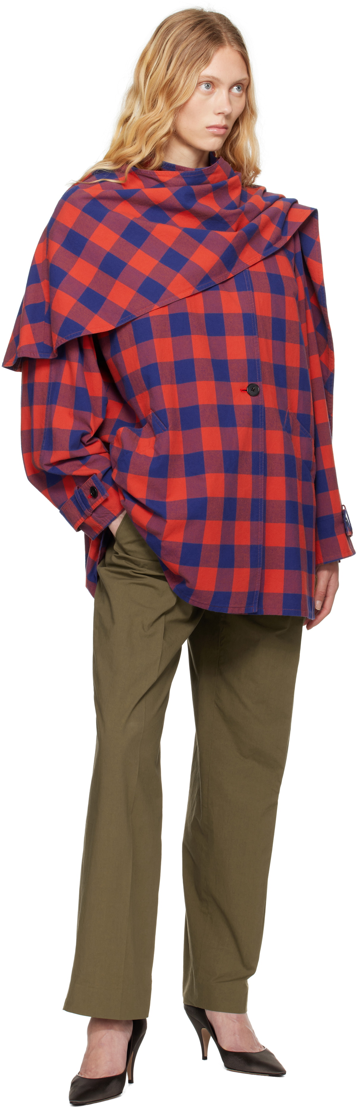 The Row Red & Blue Tina Jacket The Row