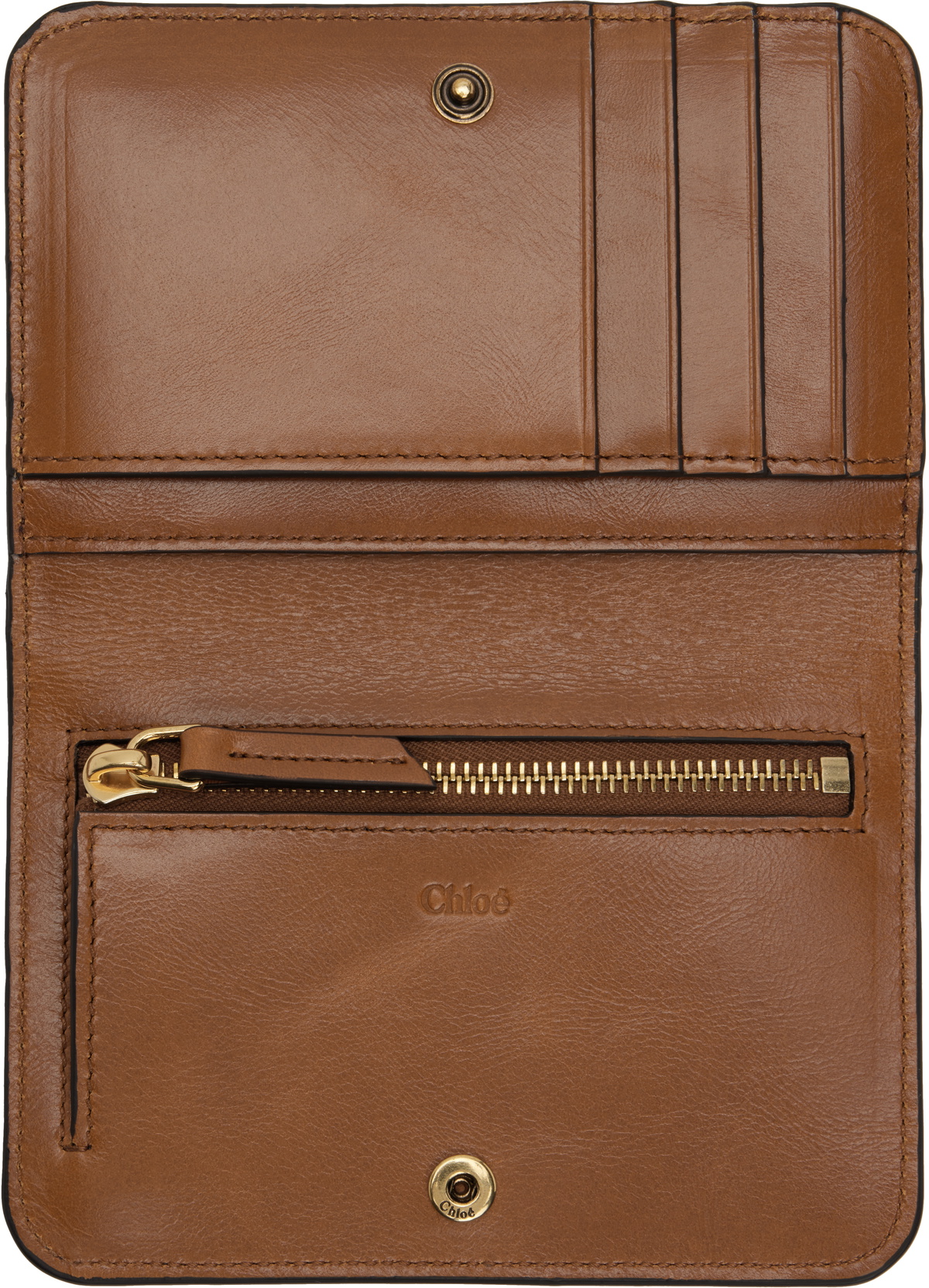 Chloé Tan C 'Chloé' Bifold Wallet Chloe