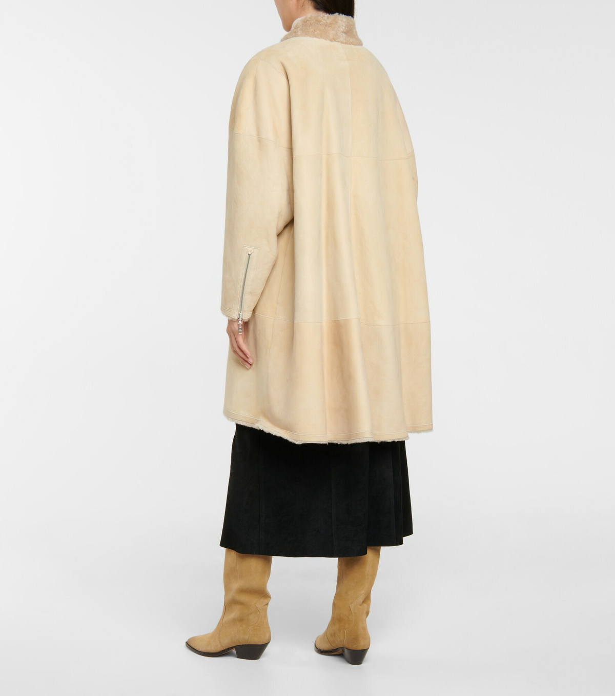 Isabel Marant - Abazoe reversible shearling coat Isabel Marant