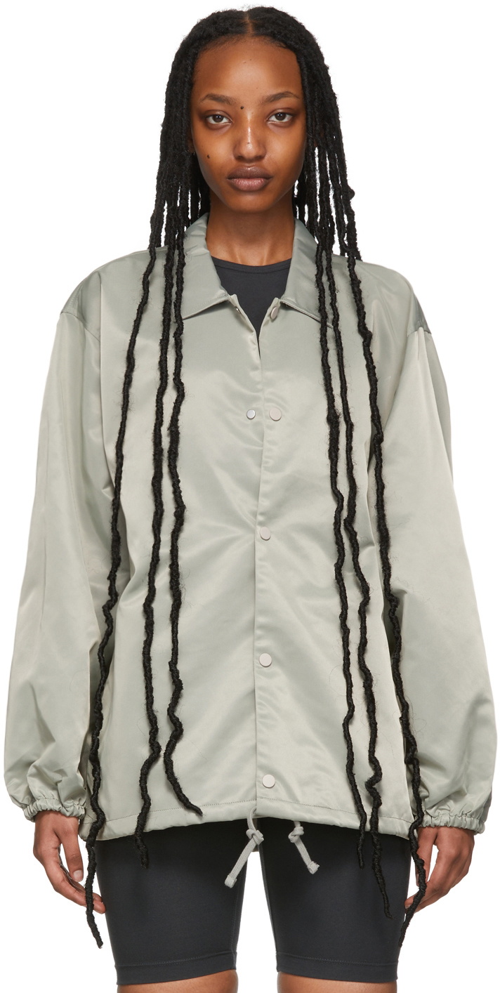 Essentials Green Coaches Jacket Essentials