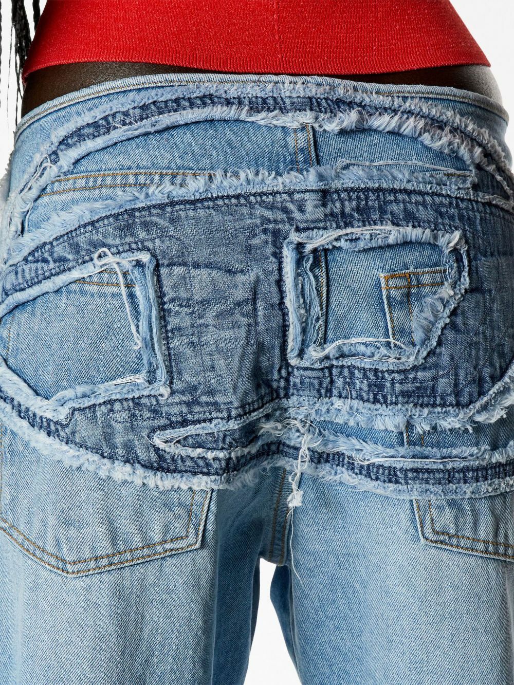 DIESEL - Straight Leg Denim Jeans Diesel