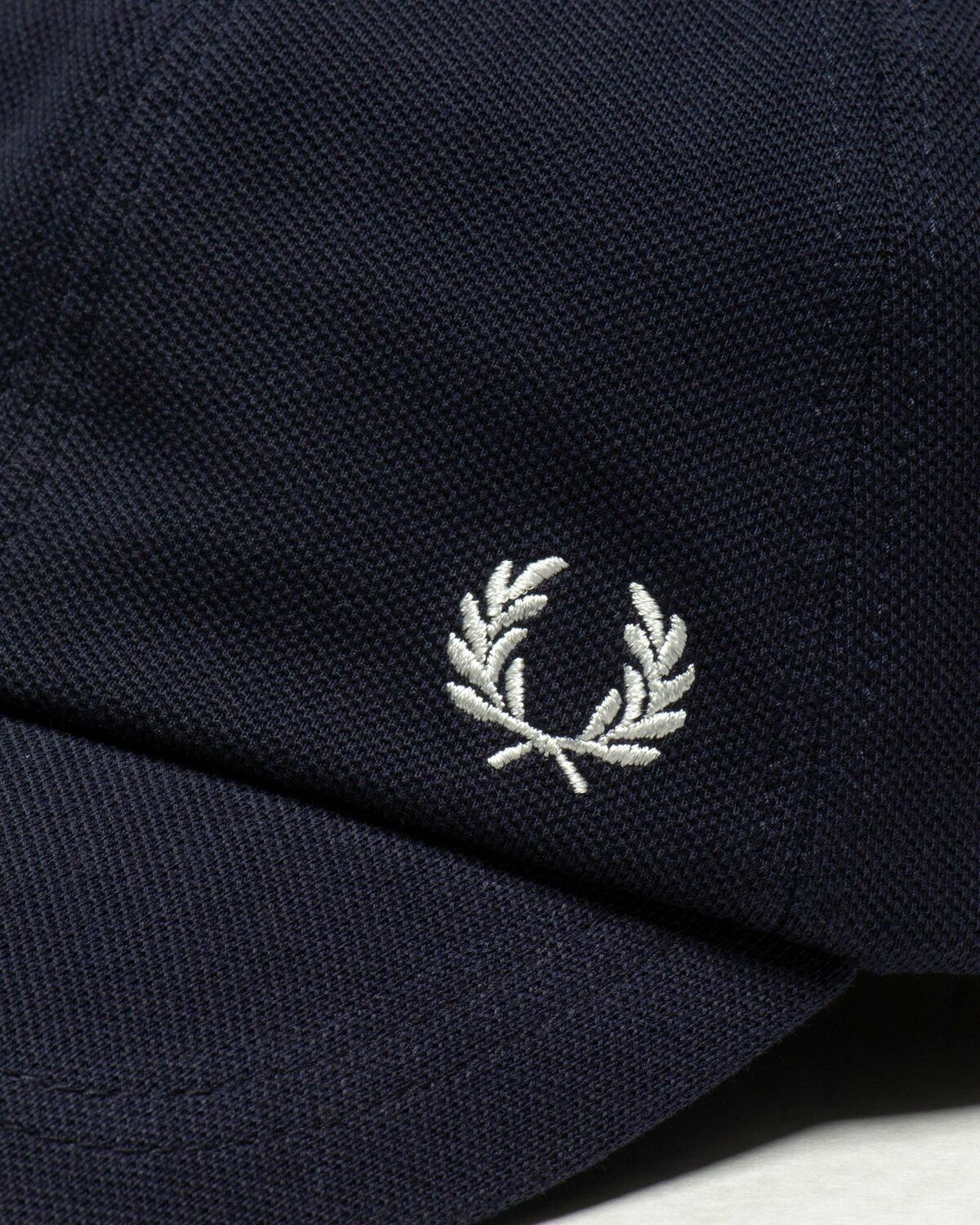 Fred Perry Pique Classic Cap Blue Caps Fred Perry