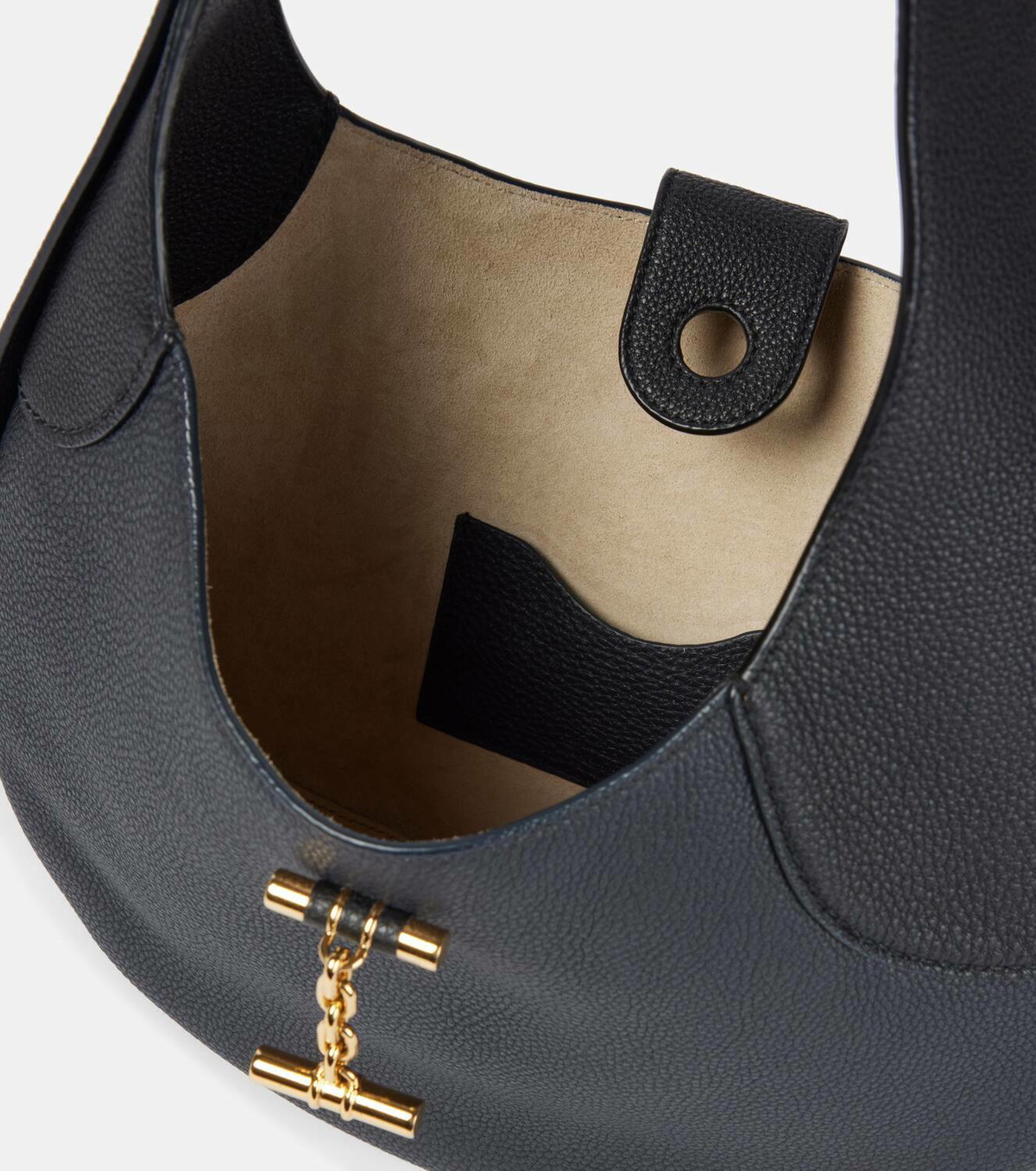 Loro Piana Bobbin Medium leather shoulder bag Loro Piana