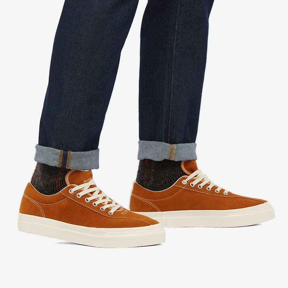 Stepney Workers Club Men's Dellow Suede Sneakers in Tan Stepney Workers ...