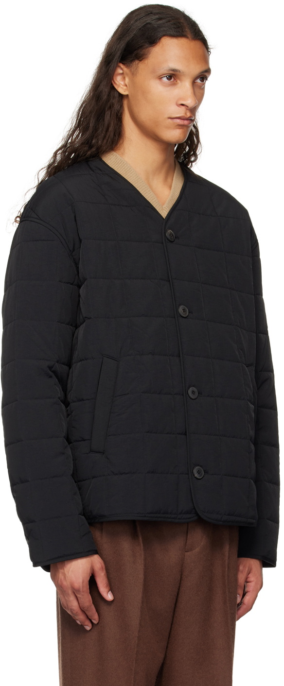 Róhe Black Padded Jacket Róhe