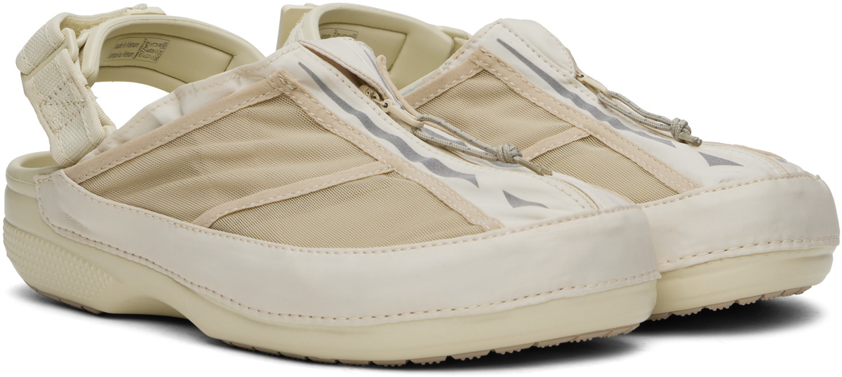 Crocs Beige Classic Energy Running Vest Clogs Crocs