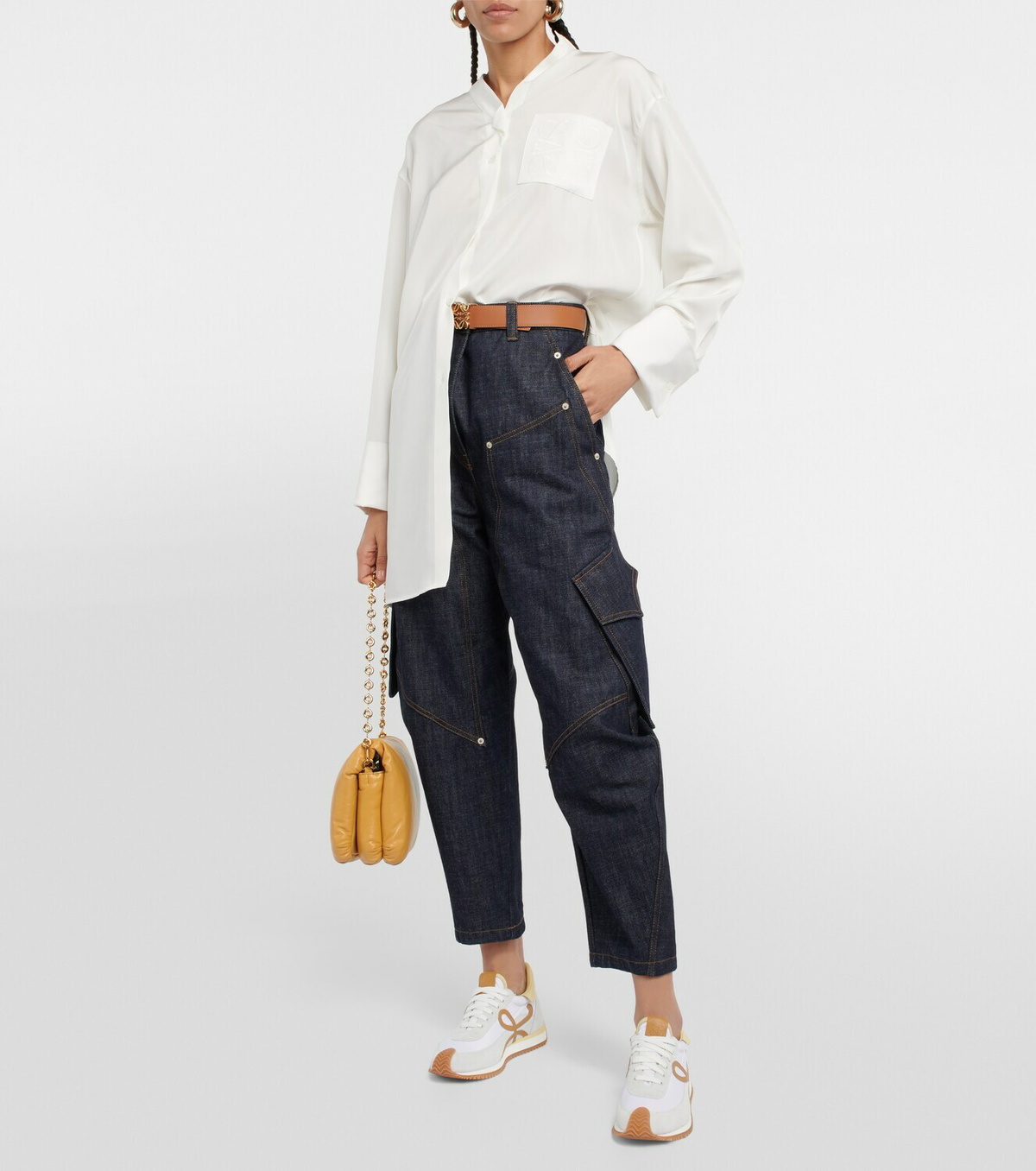 Loewe Flow Runner suede sneakers Loewe