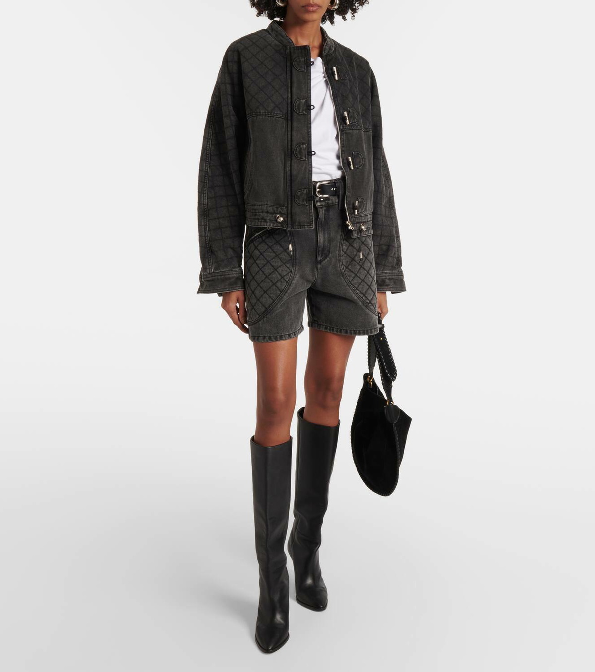 Isabel Marant Candice denim shorts Isabel Marant
