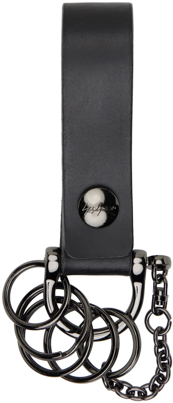 Yohji Yamamoto Black discord Keychain Yohji Yamamoto