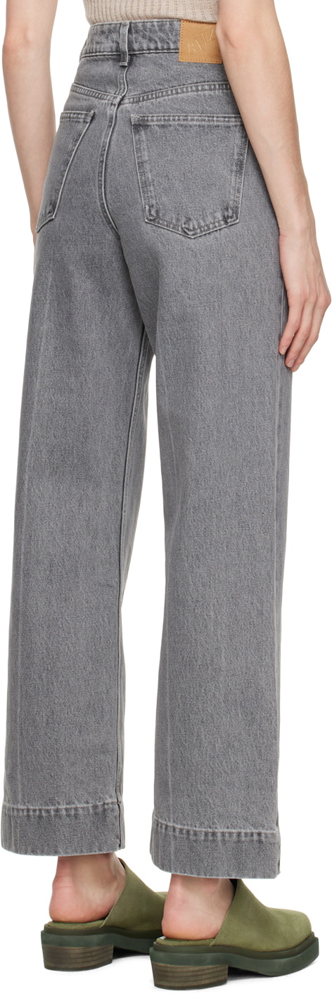 BITE Gray Laser Jeans BITE