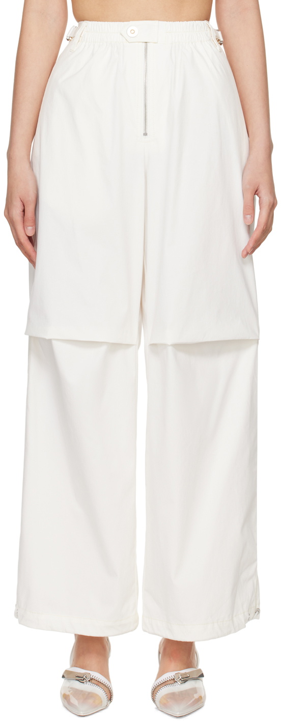Dion Lee Off-White Flight Trousers Dion Lee