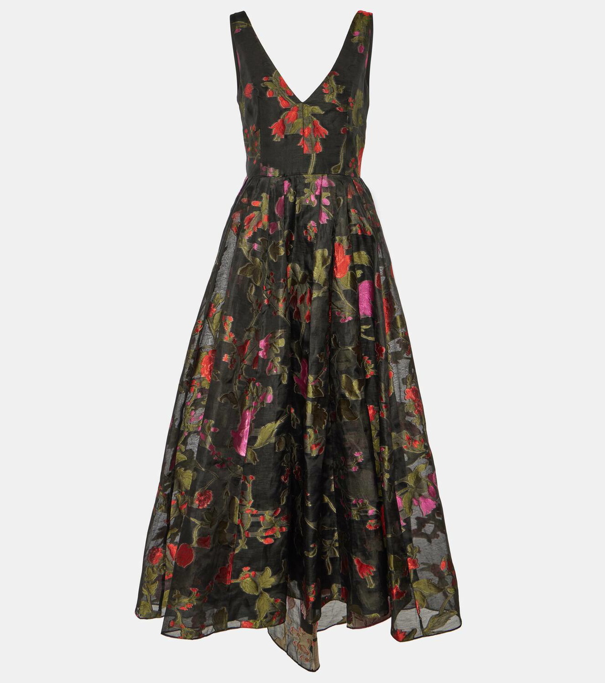 Erdem Floral organza maxi dress Erdem