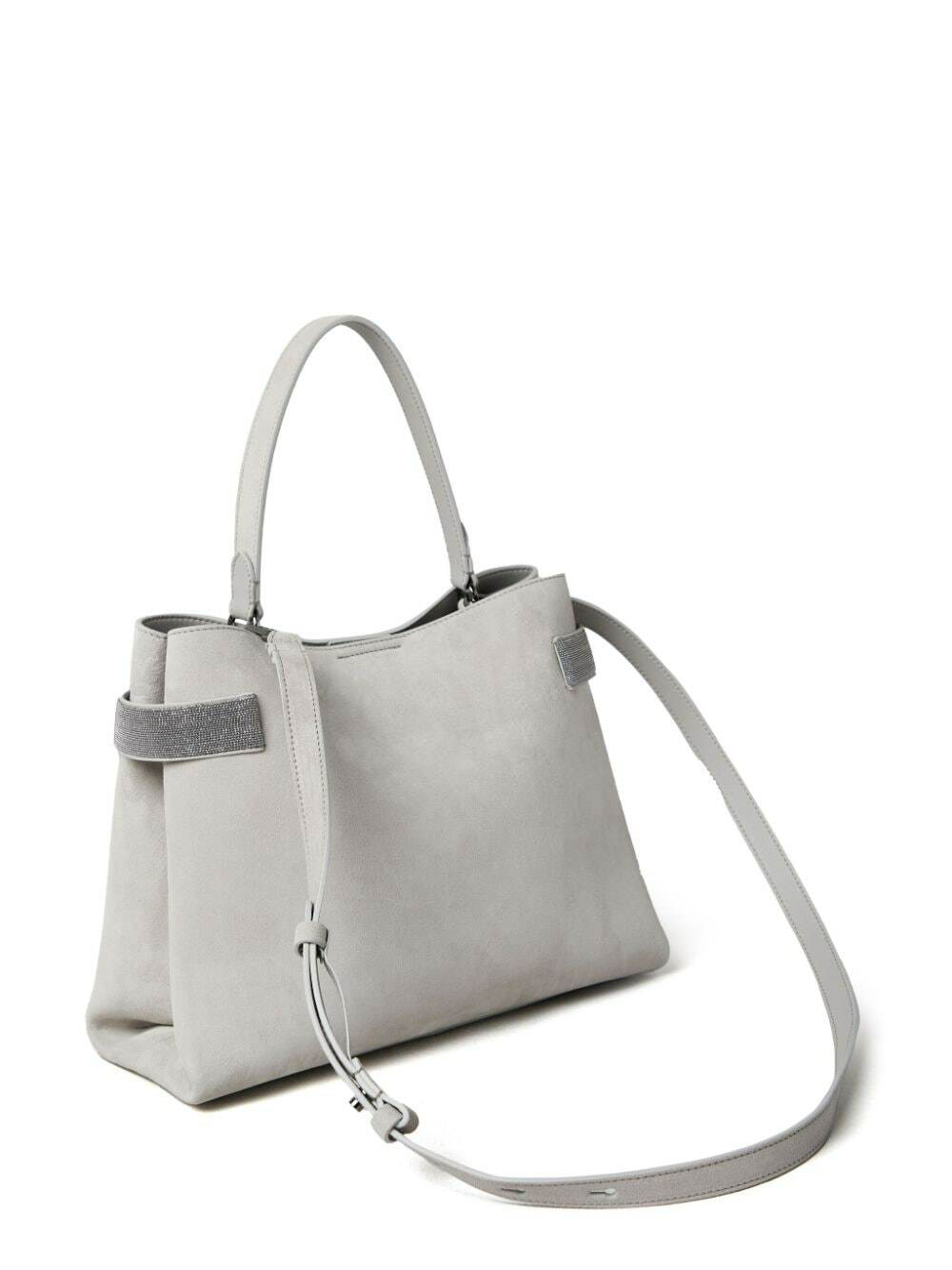 BRUNELLO CUCINELLI - Suede Essence Handbag Brunello Cucinelli