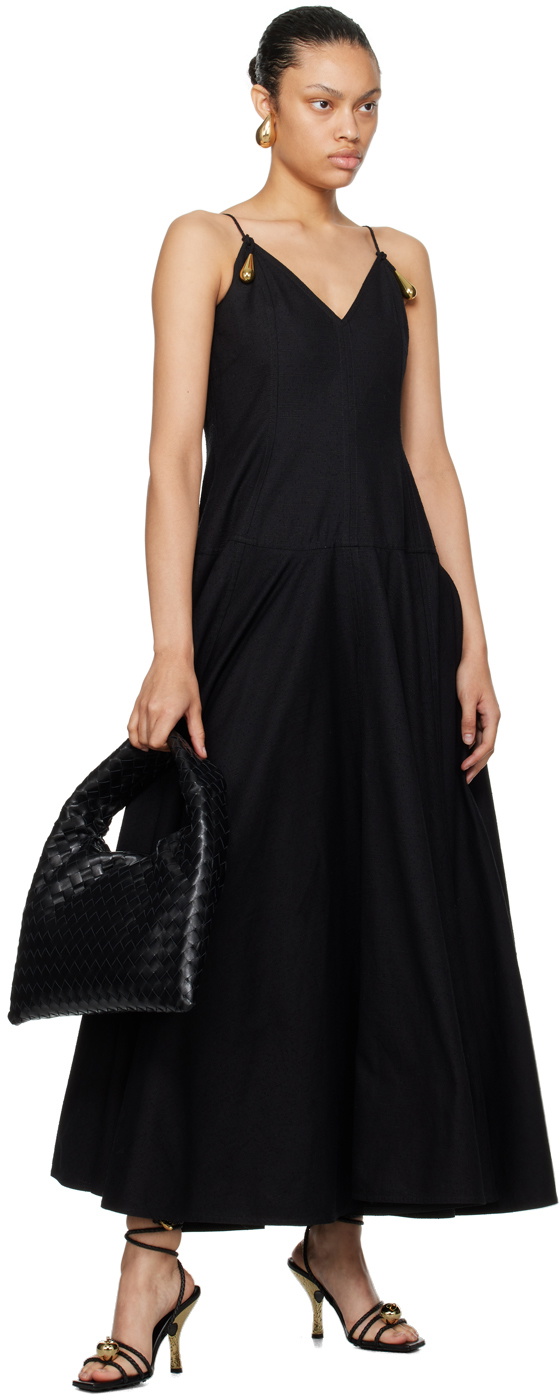 Bottega Veneta Black Small Hop Bag Bottega Veneta