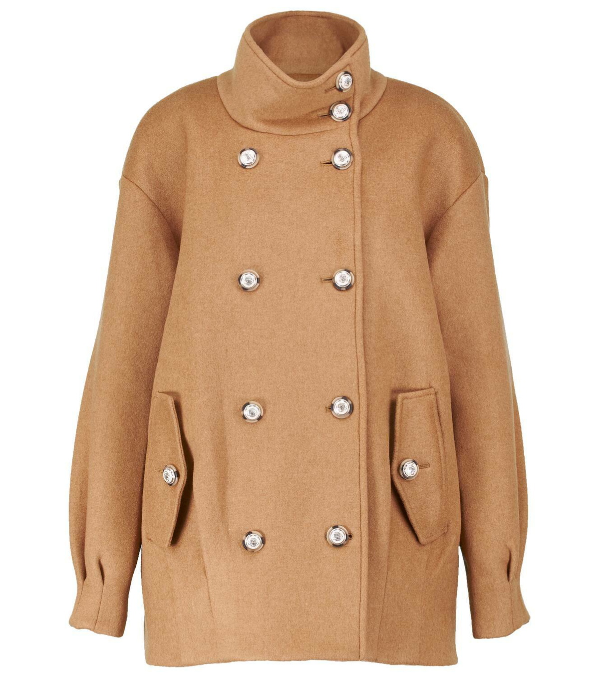 Veronica Beard Cassie pleated wool-blend jacket Veronica Beard