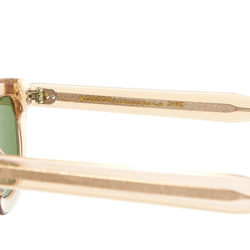 Moscot Telena Sunglasses in Green/Cinnamon/Flesh Moscot